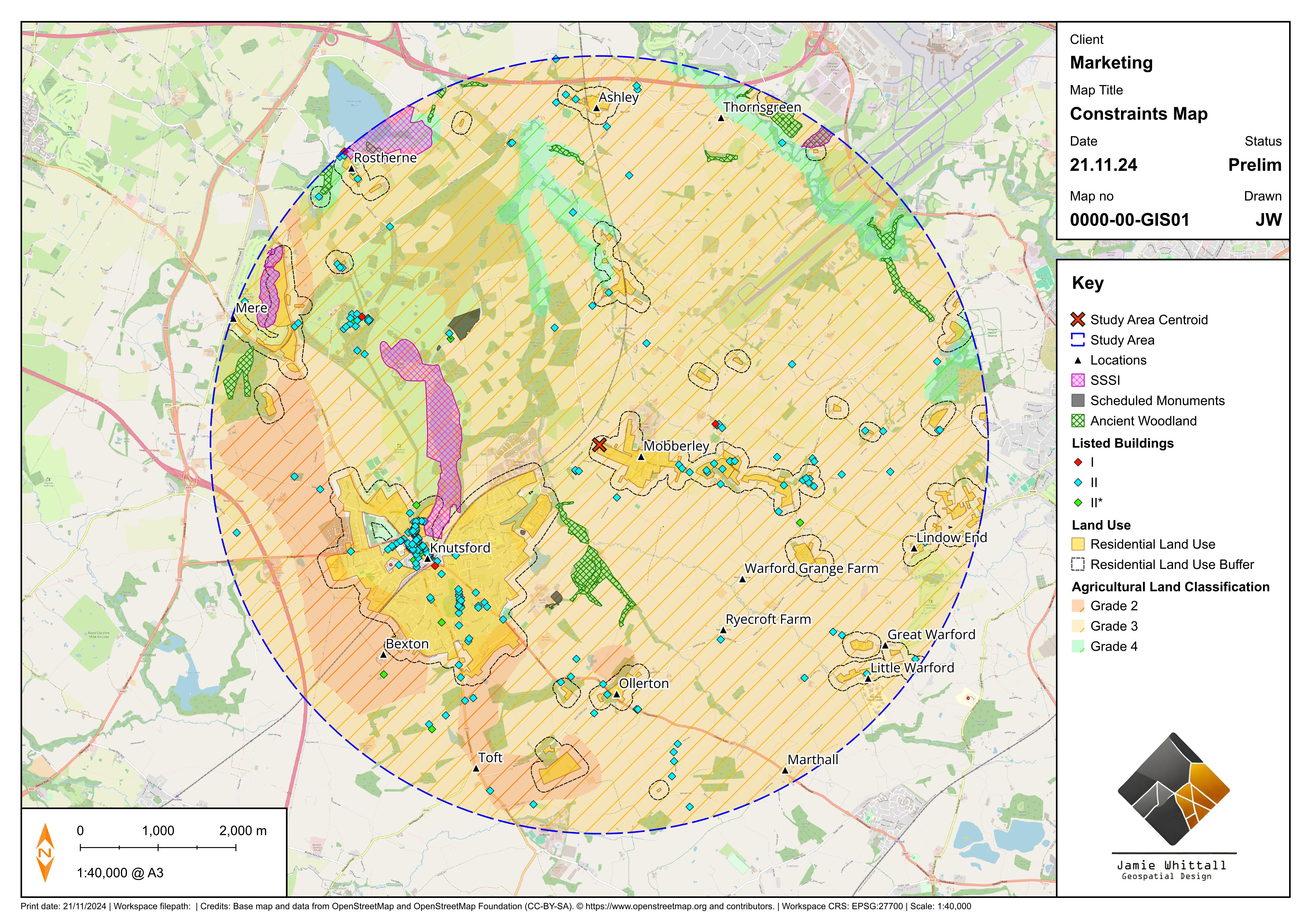 Alternative Site Assessment – Geospatial Design